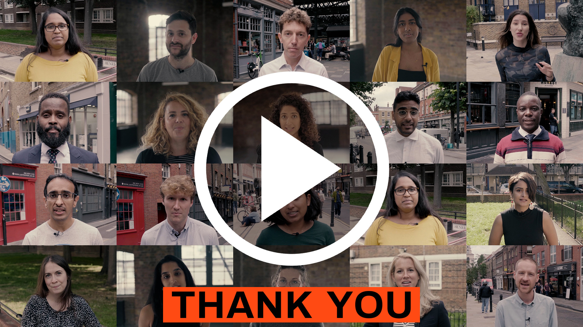 Thank you to all of our supporters